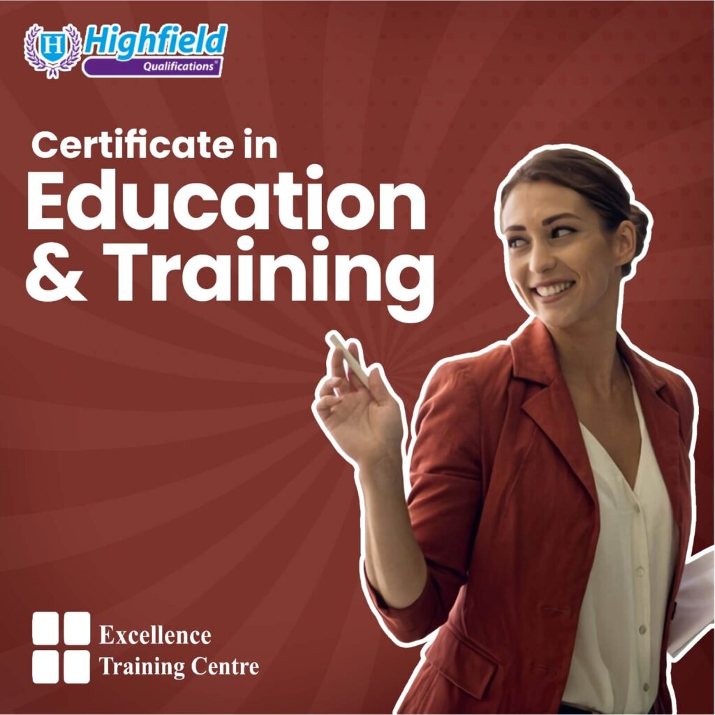 Training & Teaching Qualifications – Excellence Training